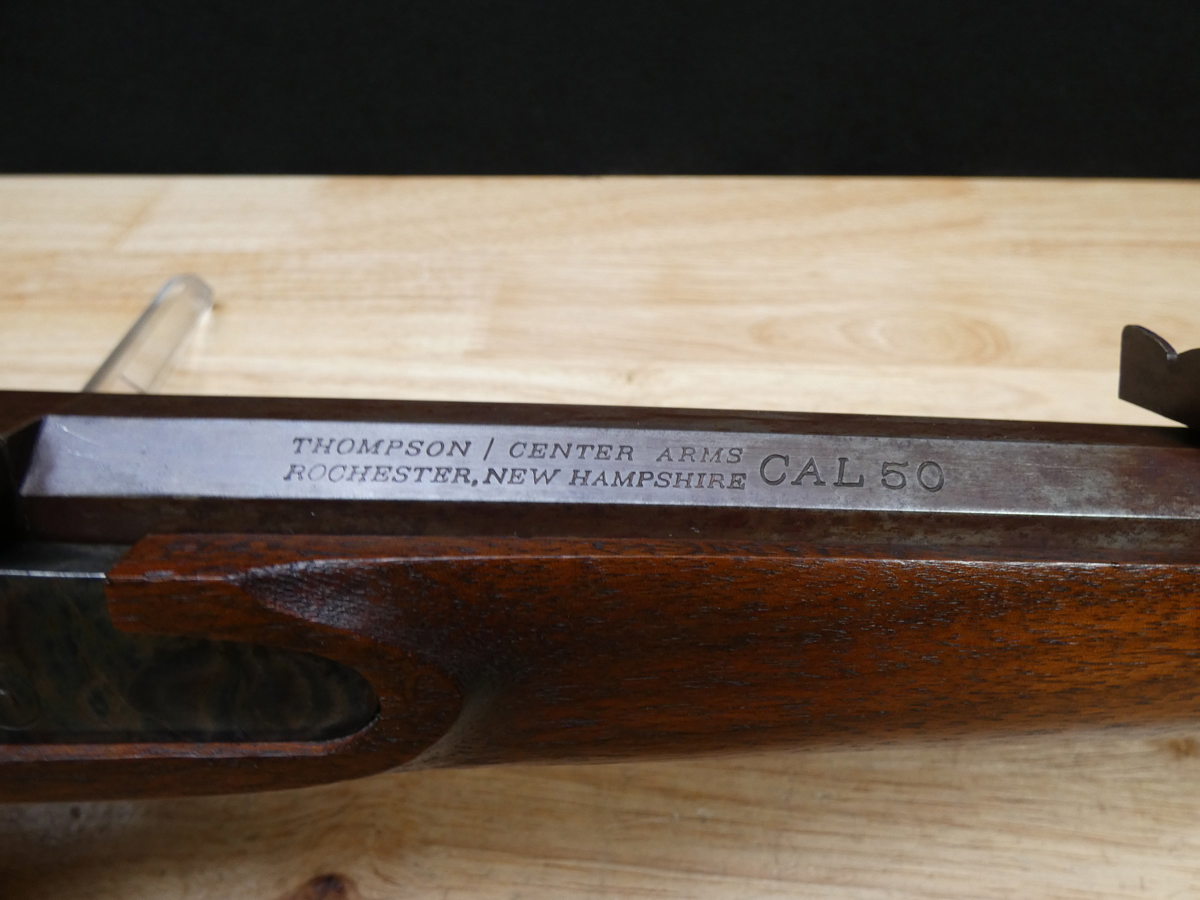 Thompson Center Muzzleloader - .50 Cal - T/C Hawken - Black Powder ...