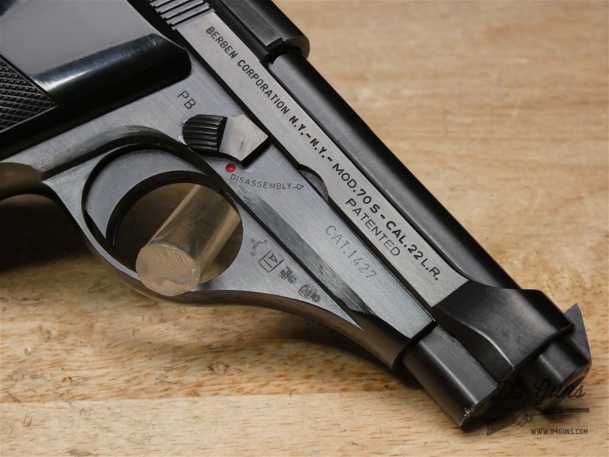 Beretta 70S - .22 LR - MFG 1982 - Steel Frame Model 70-S w/ OG Box ...