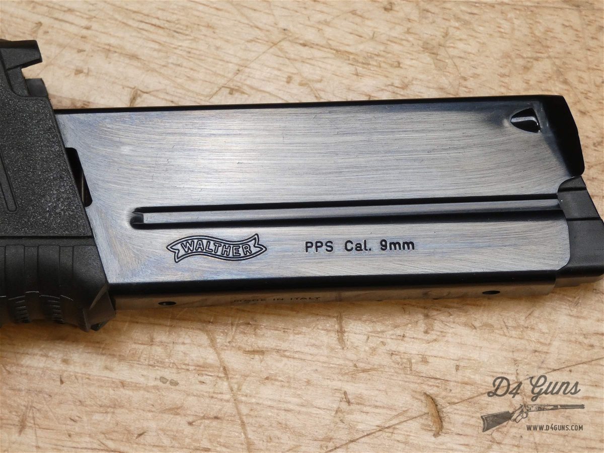 Walther PPS - 9mm - OG Case & 2 Mags! - MFG 2015 - Single Stack - CCW ...