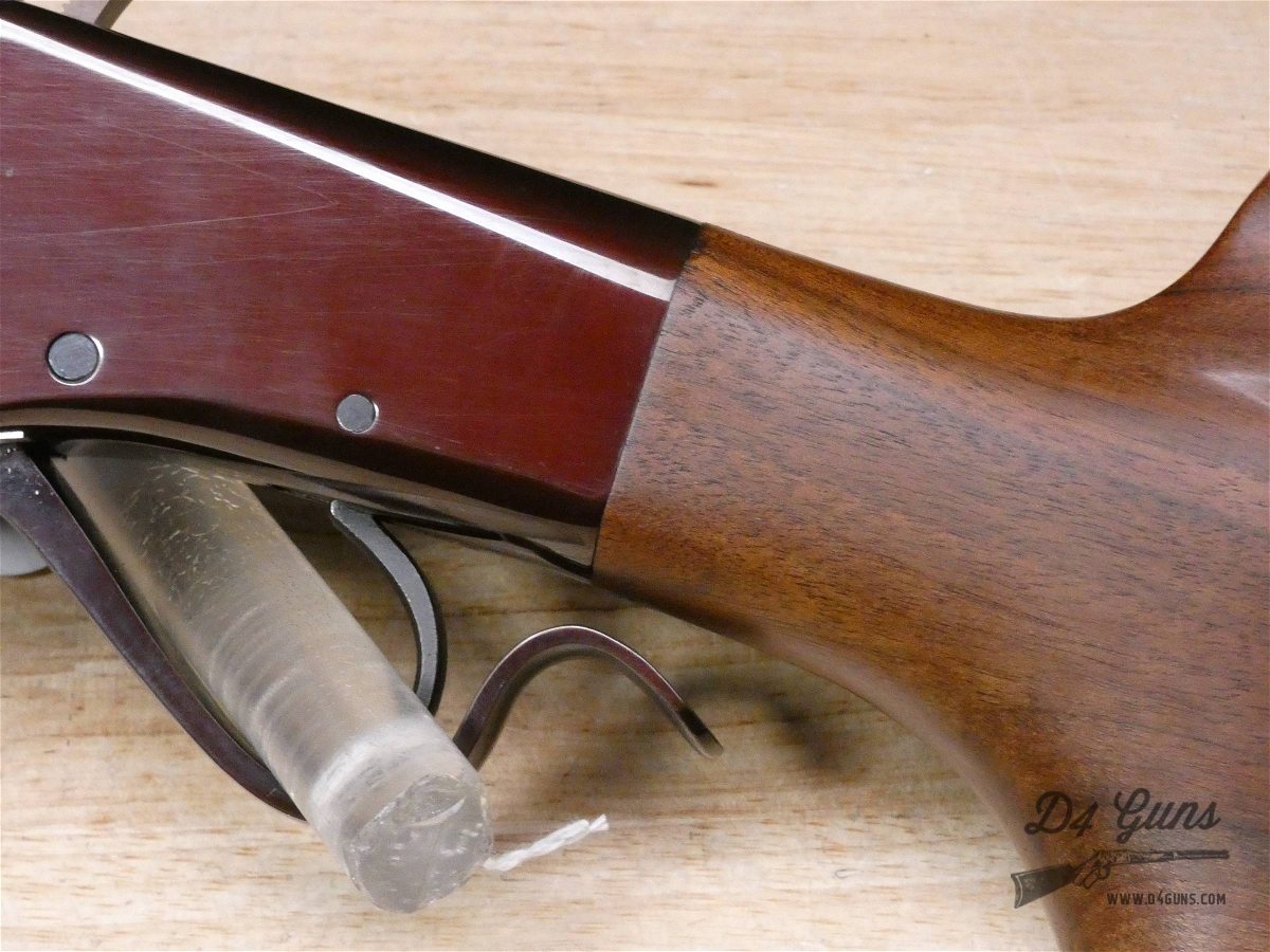 Falling Block Works Single Shot Rifle - .219 Zipper - Heavy Barrel ...