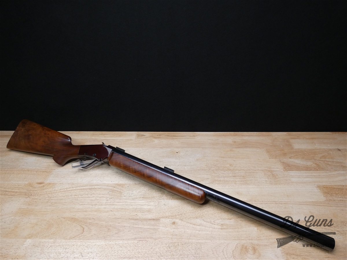 Falling Block Works Single Shot Rifle - .219 Zipper - Heavy Barrel ...