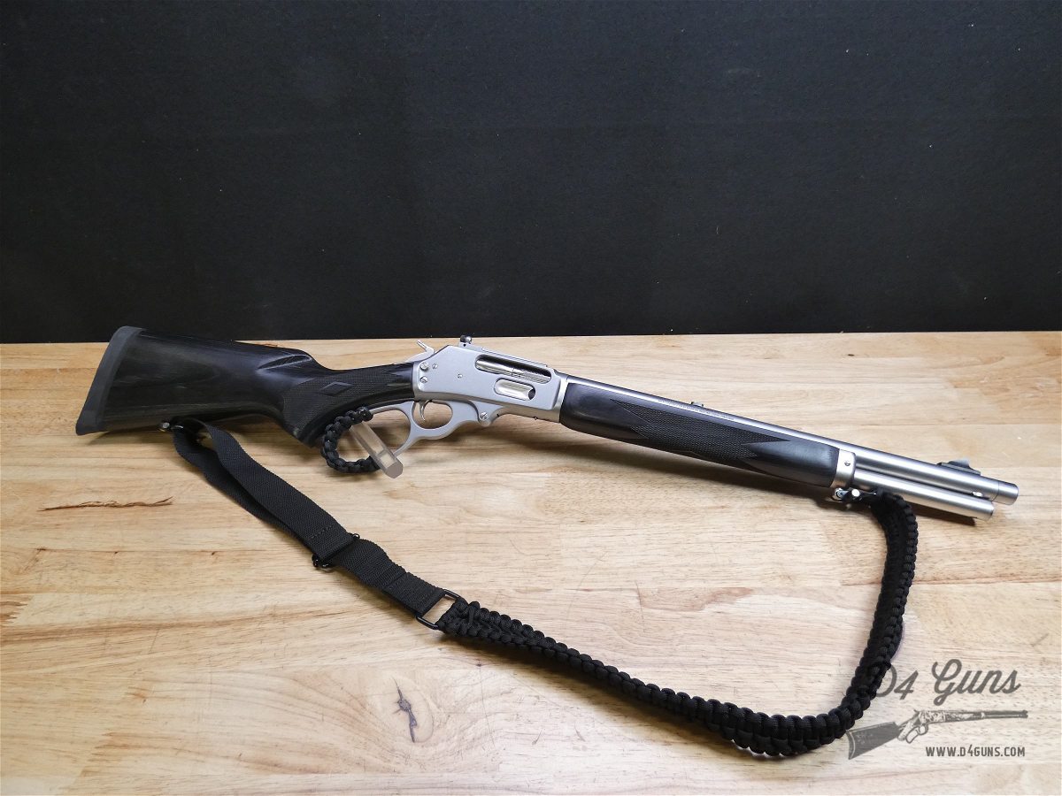 Marlin 1895 Trapper Satin Stainless - .45-70 - Ruger MFG 2022 - w ...