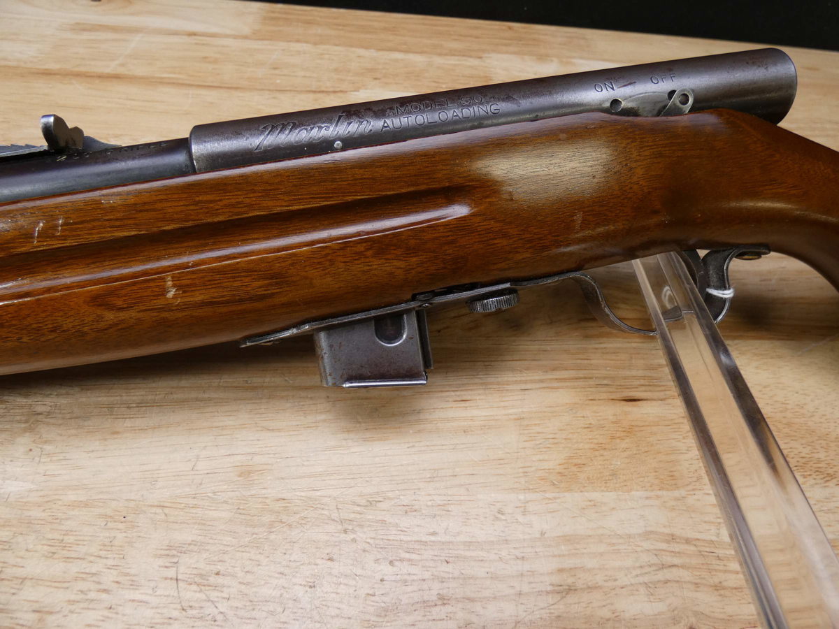 Marlin Model 50 - .22 LR - Semi-Auto - Open Bolt Action - VERY RARE ...