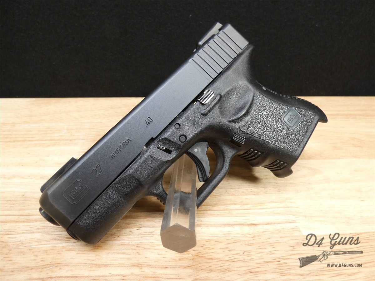 Glock 27 - .40 S&W - Compact G27 - w/ Mag - CCW - LOOK! - Semi Auto ...