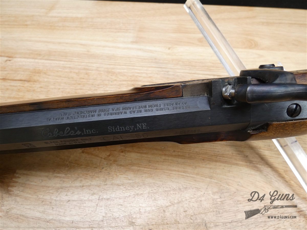 Cabelas Hawken Style Black Powder Rifle - .50 Cal - Muzzleloader ...