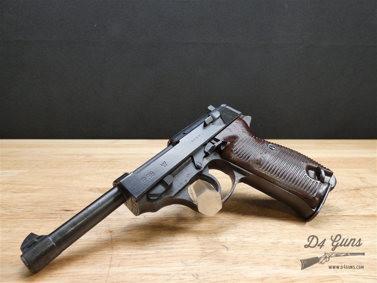 Mauser P38 - 9mm - P.38 - 1944 - Walther P 38 - GNP WWII Stamps! - Semi ...