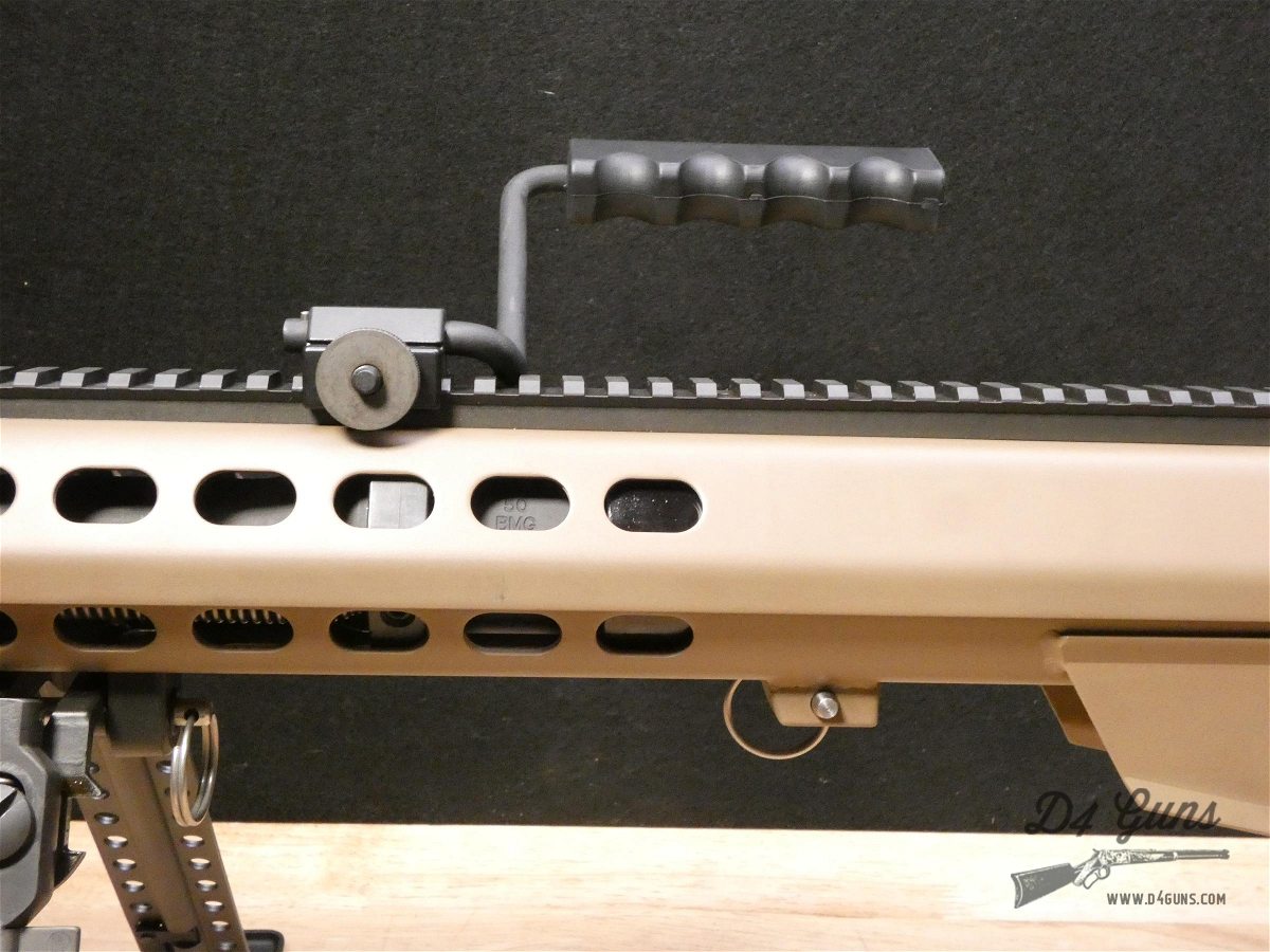 Barrett 82A1 - .50 BMG - M82A1 - 82-A1 - FDE - M107 - w/ Case & More ...