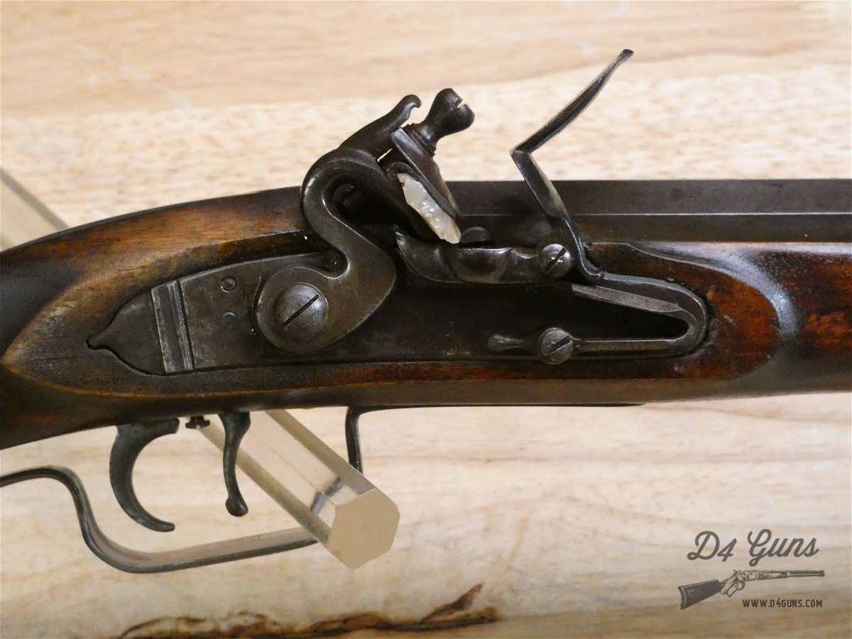 Dixie Gun Works Flintlock Musket - .50 Cal - Kentucky Replica - Black ...