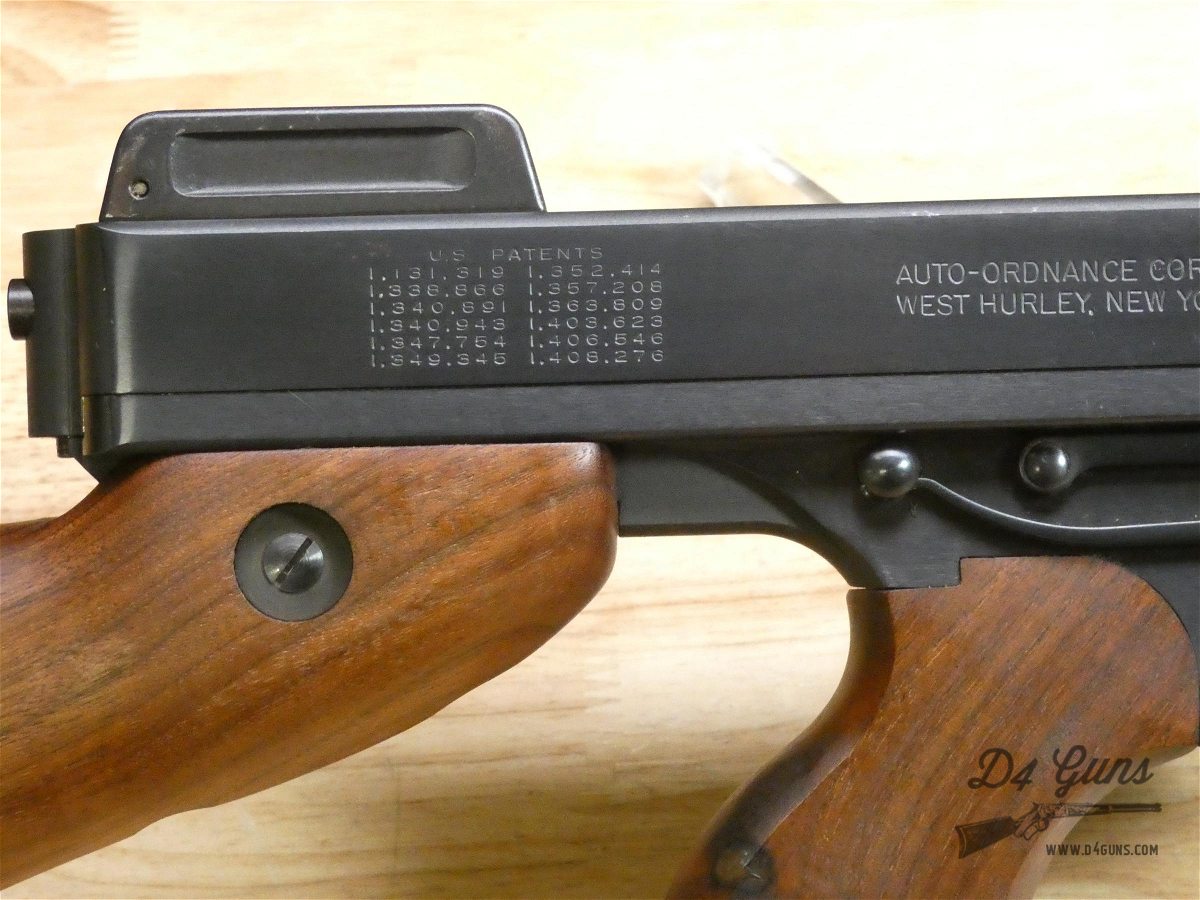 Auto Ordnance Thompson 1927A1 - .45 ACP - 1927 A1 - Tommy Gun w/ Mag ...