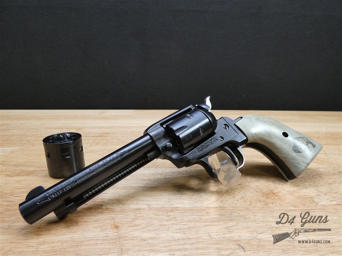 Heritage Rough Rider - .22 LR & .22 MAG - Buffalo grip - 2 Cylinders ...
