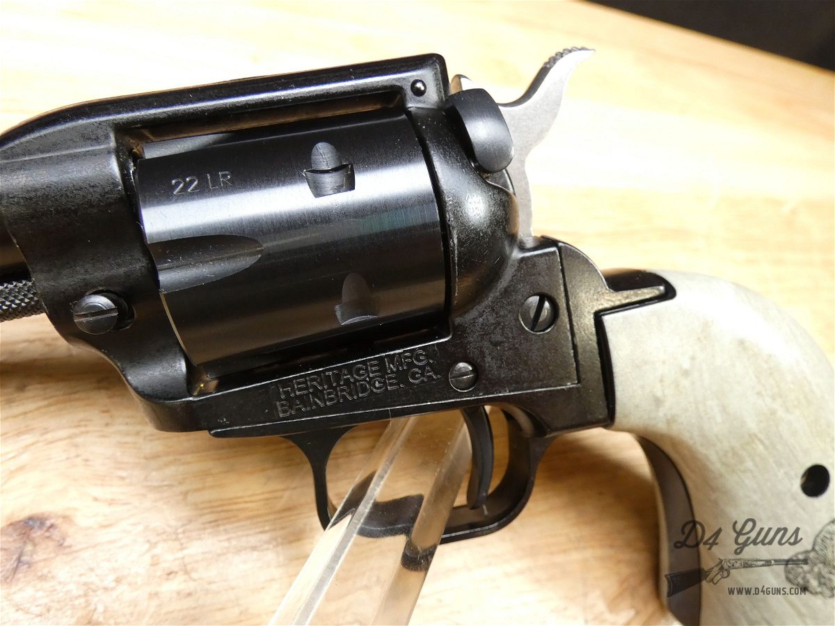 Heritage Rough Rider - .22 LR & .22 MAG - Buffalo grip - 2 Cylinders ...
