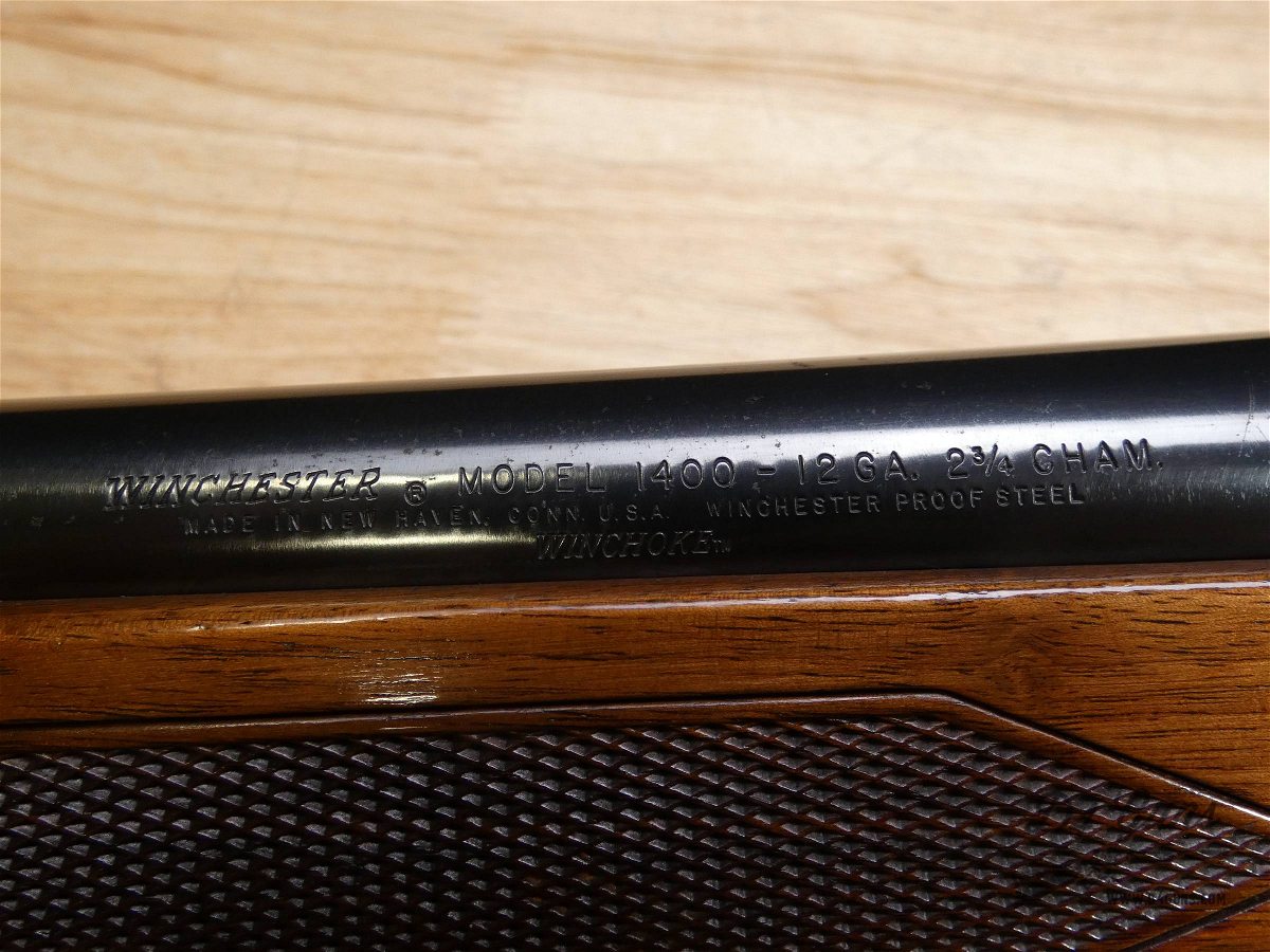 Winchester Model 1400 MK II - 12 Gauge - Win MKII - Classic Upland Semi ...