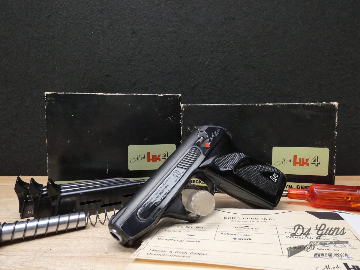 COLLECTOR GRADE Heckler & Koch HK4 5 Barrel Set - .380 ACP + MORE - H&K 4 - Semi Auto Pistols at ...