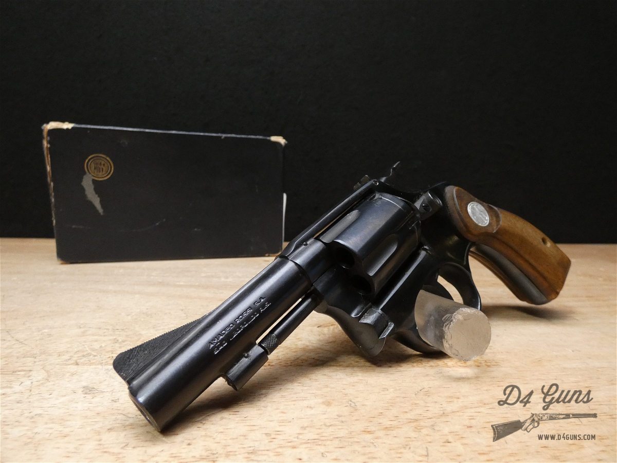 Rossi M68 Blue - .38 SPL - Model 68 - 5-shot - w/ OG Box -Classic Wheel ...