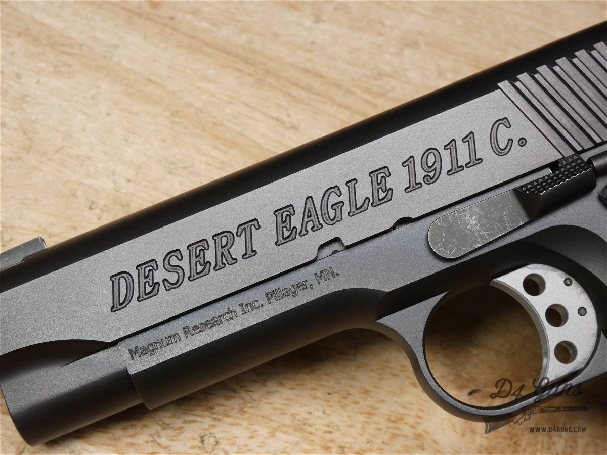 Magnum Research Desert Eagle 1911C w/ Matching Knife - .45 ACP - 1911 C ...