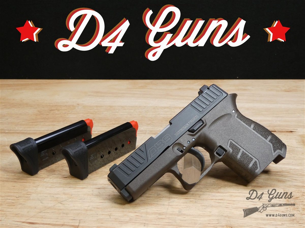 Diamondback DB9 - 9mm - w/ 2 magazines - American Made Self-Defense ...