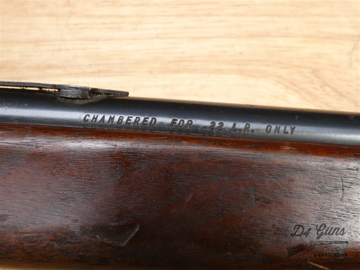 JC Higgins Model 30 583.70 - .22 LR - Sears Roebuck & Co -Retractable ...