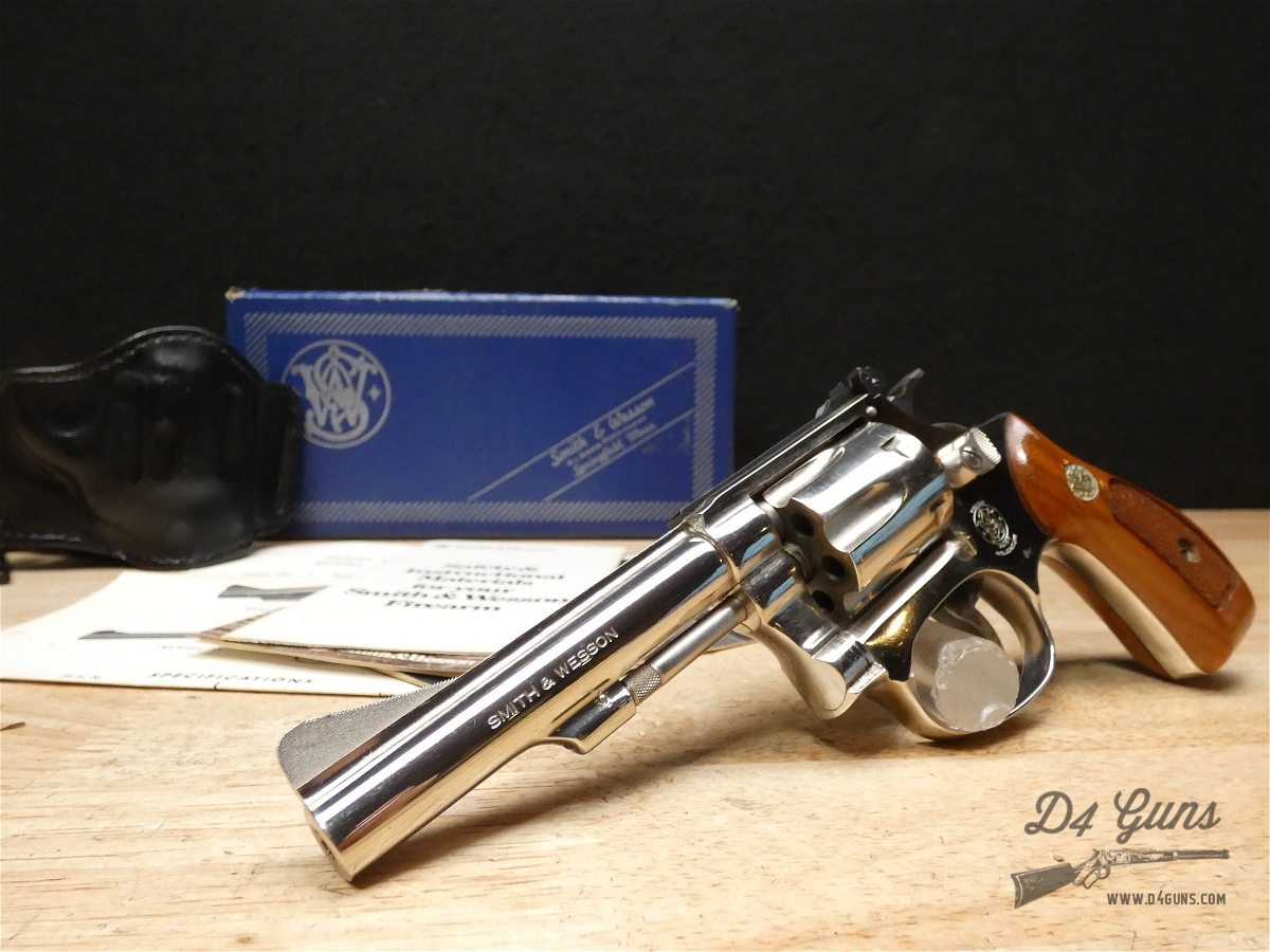 Smith & Wesson Model 34-1 Kit Gun - .22 LR - S&W 34 - OG Box - Nickel ...