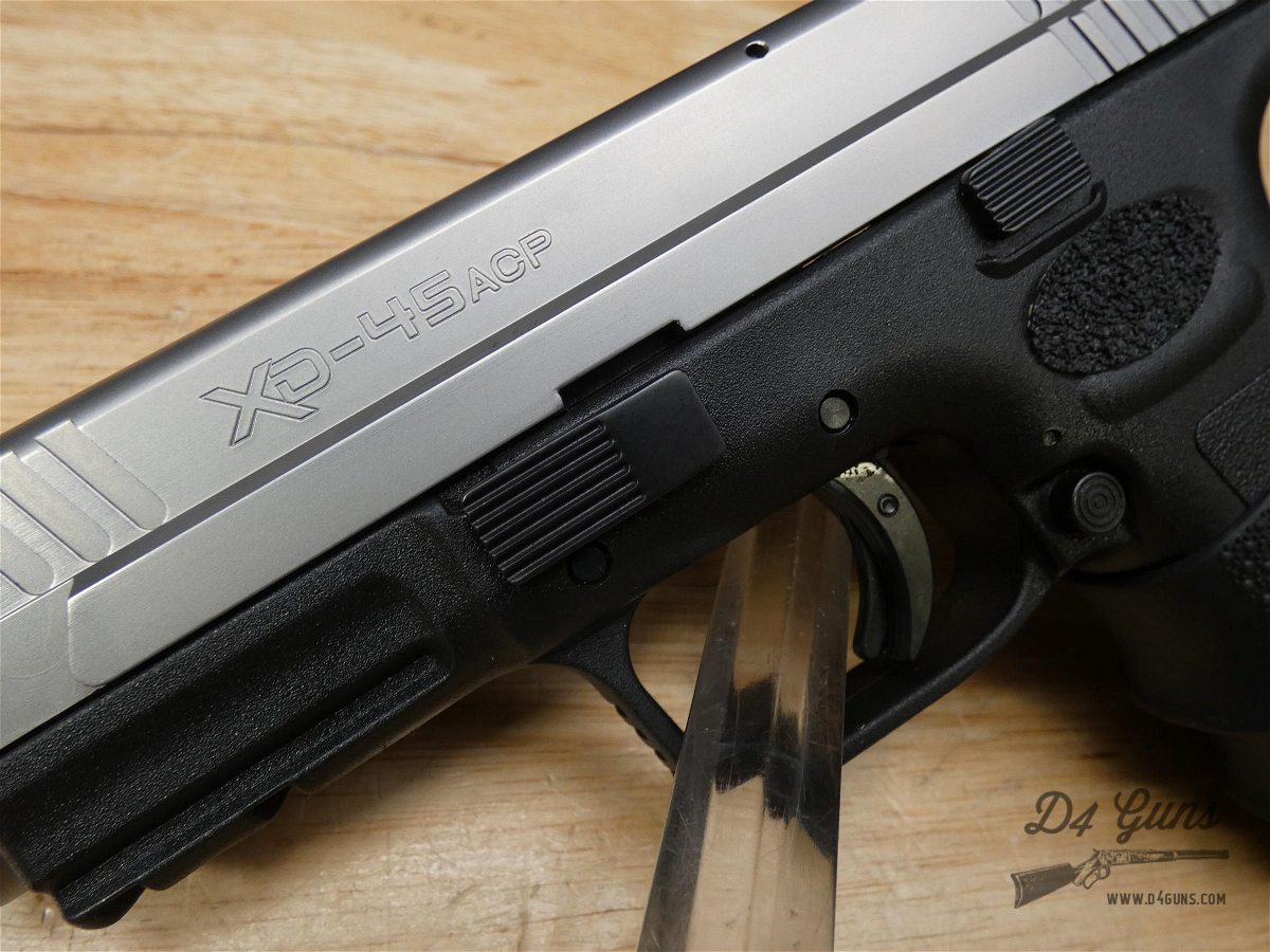 Springfield XD-45 - .45 ACP - 45 AUTO - 3 Mags + Case - XD45 - XD ...