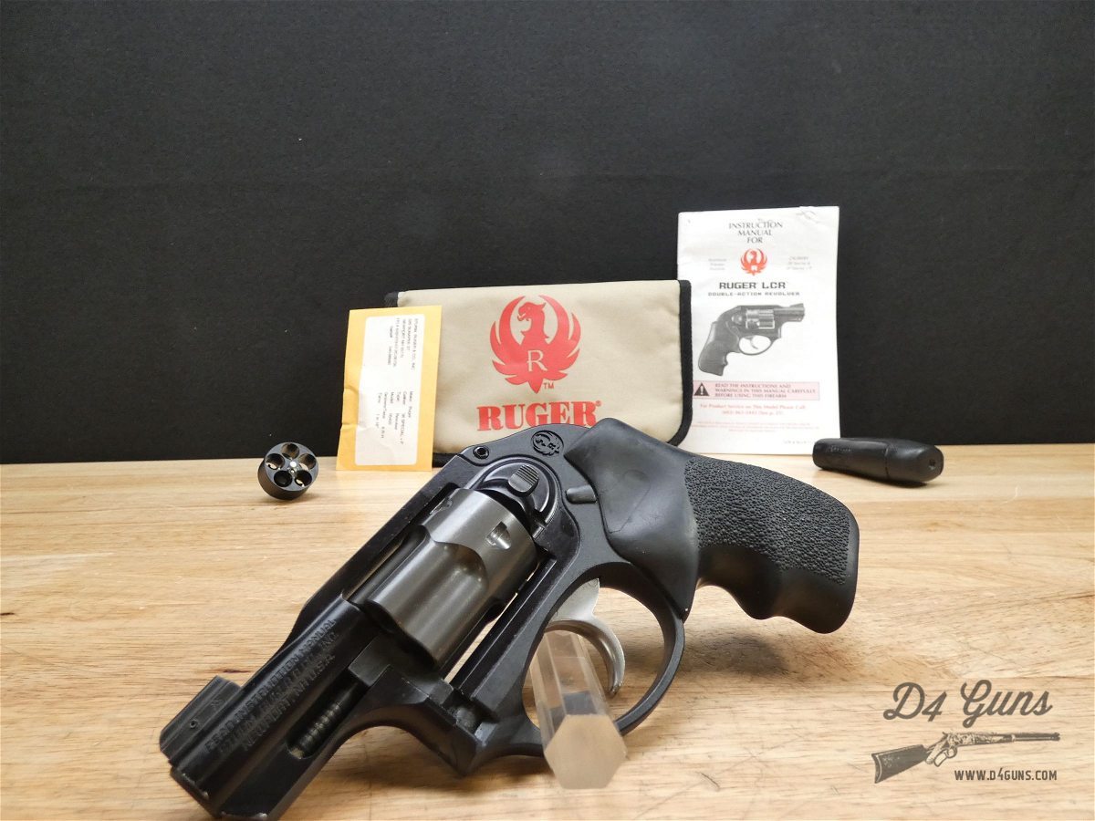 Ruger LCR - .38 Spl +P - 5 Shot - Mfg 2010- Lightweight Compact ...