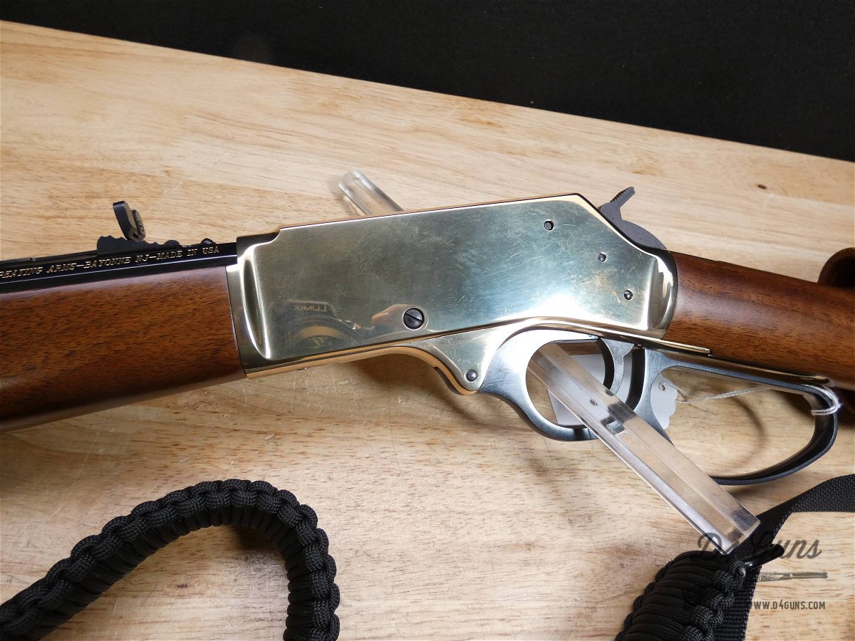 Henry Model H010B Brass - .45-70 Govt - BIG Game Lever-Action Rifle ...