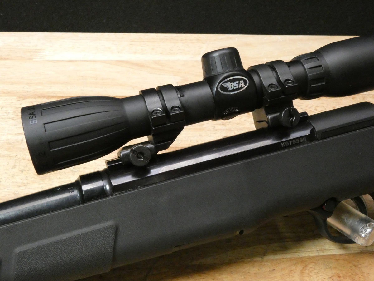 Savage Arms A17 - .17 HMR - w/ Mag & BSA Scope - Varmint Rifle - Semi ...