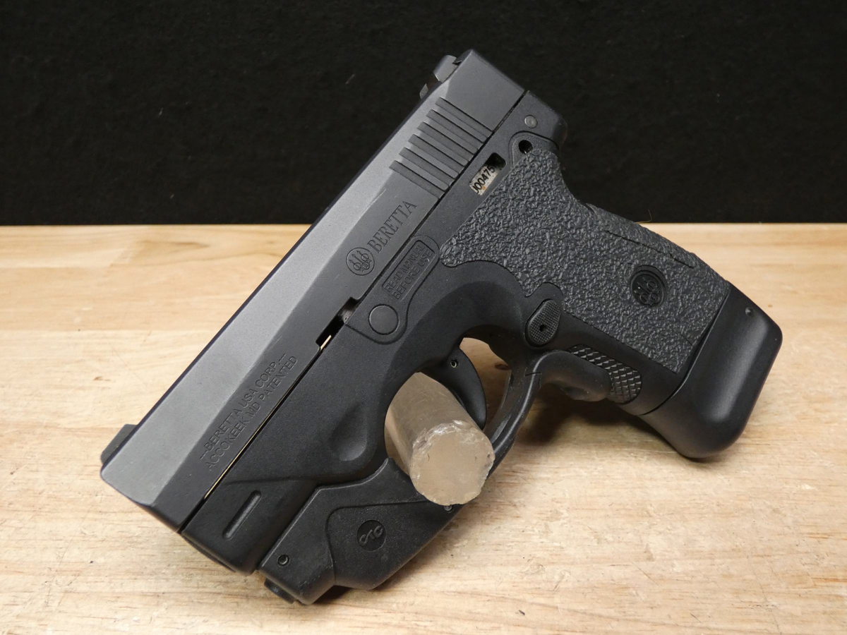 Beretta BU9 Nano - 9mm - Conceal Carry Pistol - Crimson Trace Laser ...