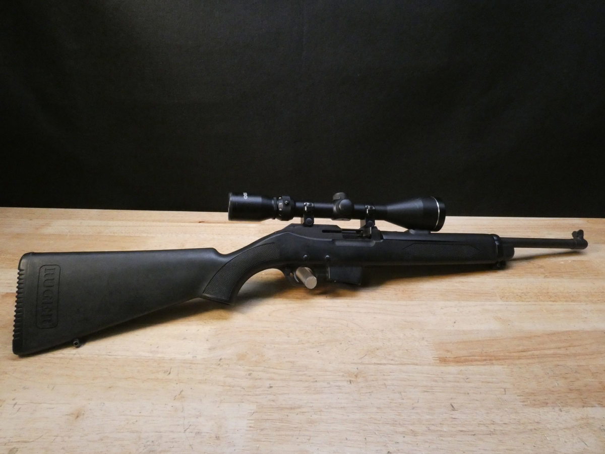 Ruger PC9 Police Carbine - 9mm - w/ Mag + Sling & Scope - MFG 1997 ...