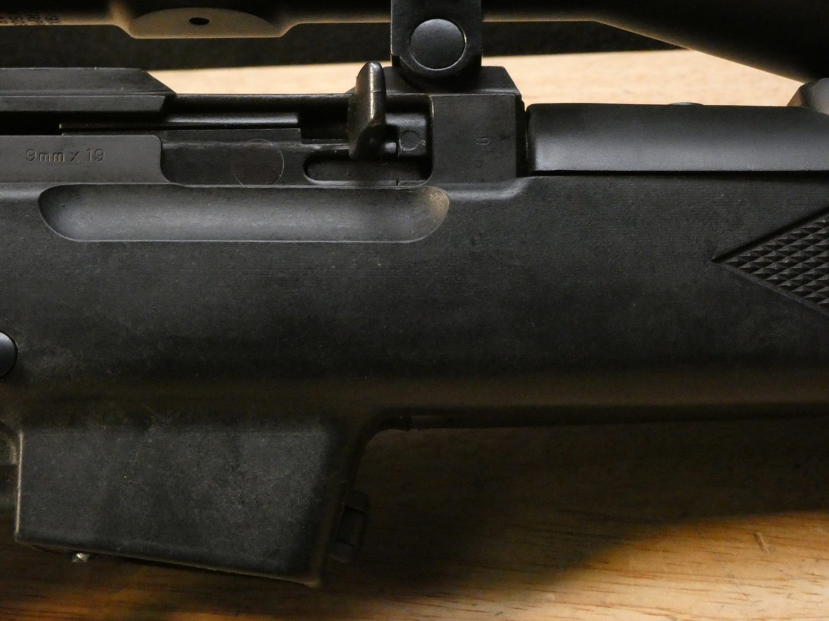 Ruger PC9 Police Carbine - 9mm - w/ Mag + Sling & Scope - MFG 1997 ...