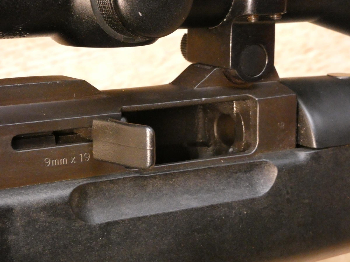 Ruger PC9 Police Carbine - 9mm - w/ Mag + Sling & Scope - MFG 1997 ...