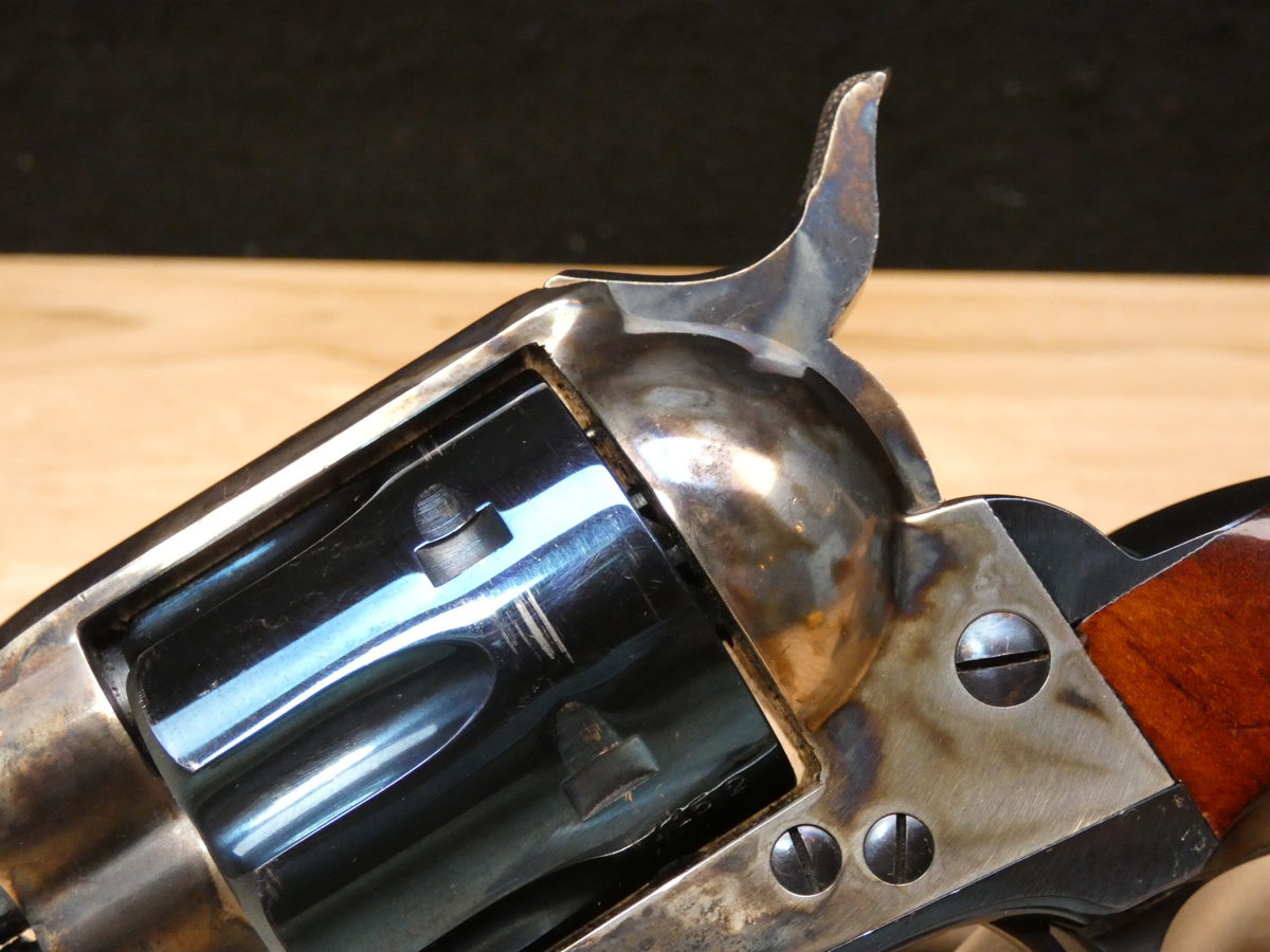 Cimarron Uberti P Model Sheriff 1873 - .45 LC - Charcoal Blue - 4-Click ...