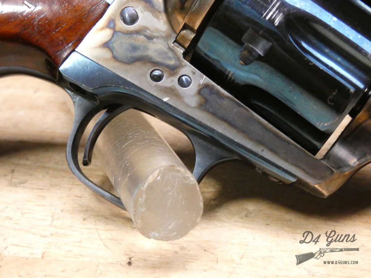 Cimarron Uberti P Model Sheriff 1873 - .45 LC - Charcoal Blue - 4-Click ...