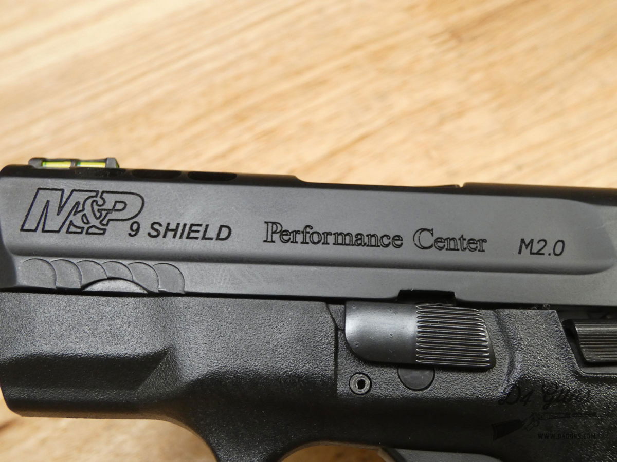 Smith & Wesson M&P9 Shield 2.0 Performance Center M2.0 - 9mm - S&W M&P ...