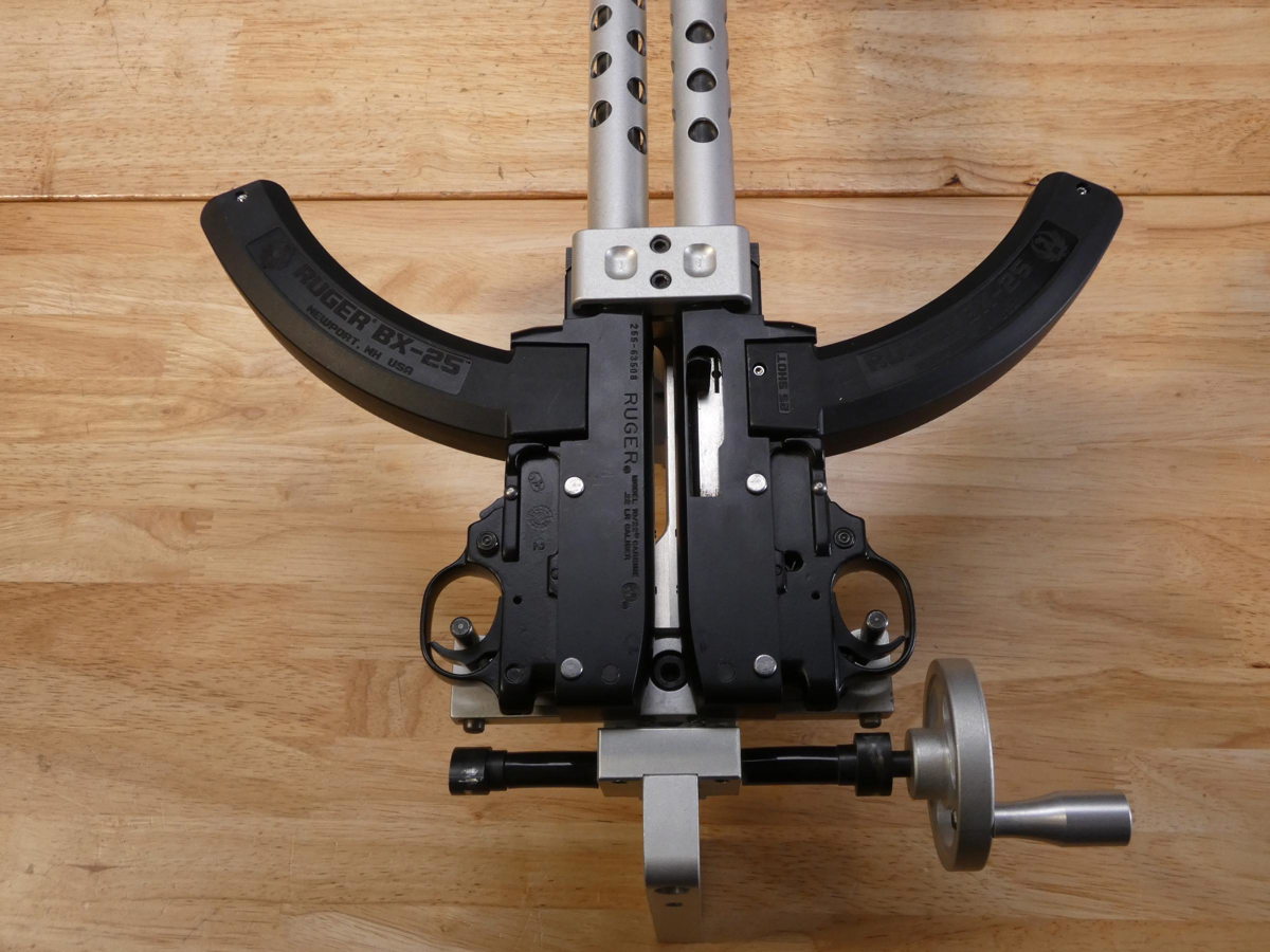 Pike Arms Ruger Dual 10/22 Gatling Gun Kit - .22 LR - XLNT w/ Tripod ...