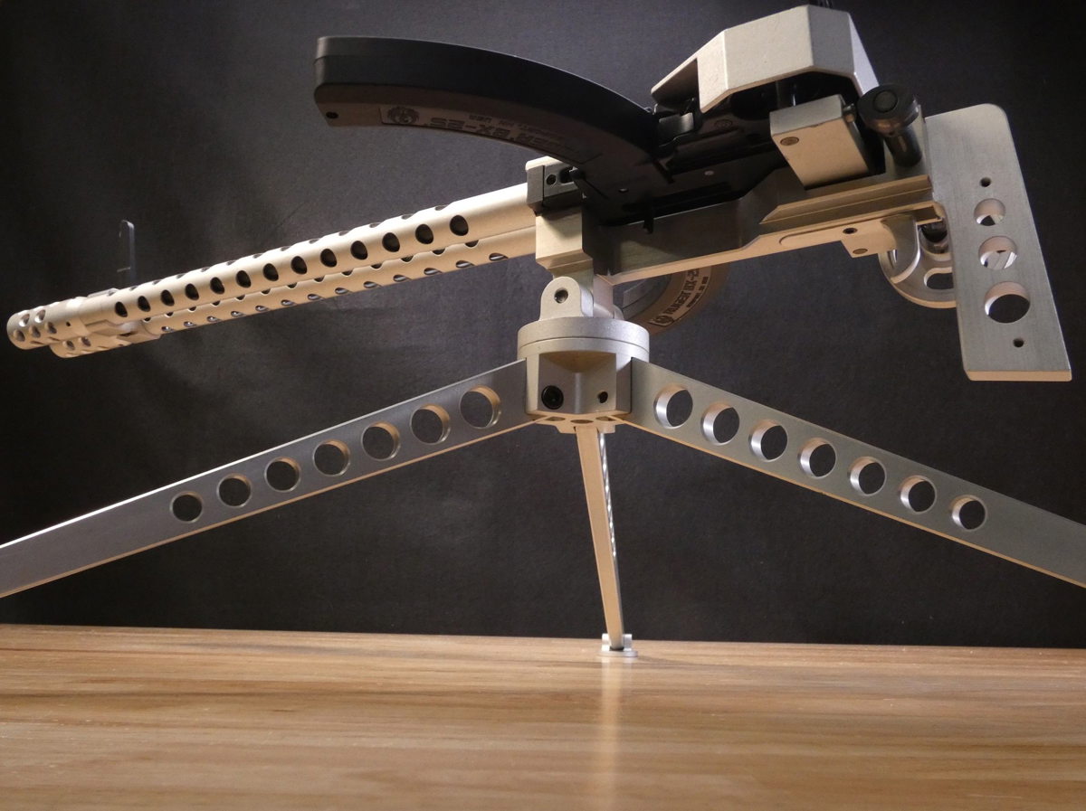 Pike Arms Ruger Dual 10/22 Gatling Gun Kit - .22 LR - XLNT w/ Tripod ...