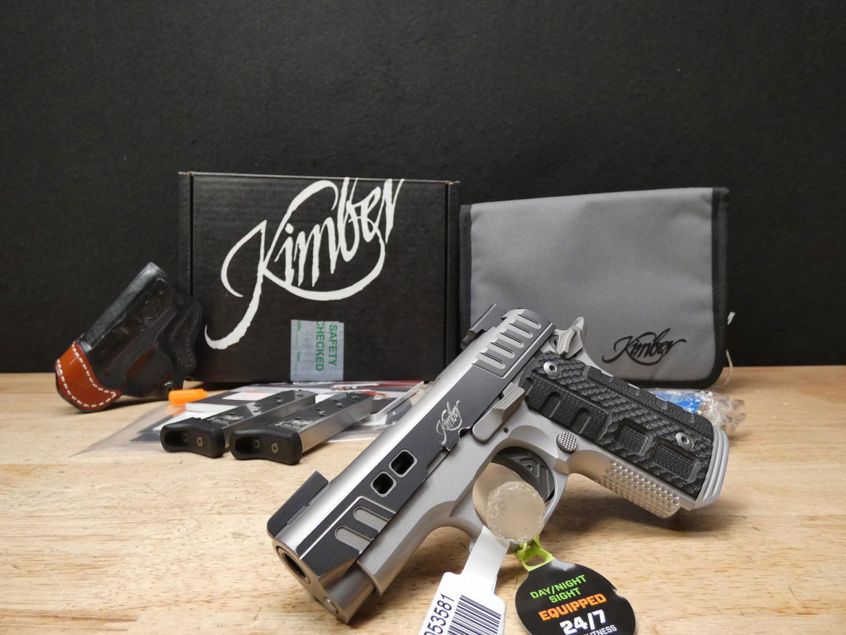 Kimber Micro 9 Rapide Black Ice - 9mm - Mini 1911 - OG Box & More - XLNT - Semi Auto Pistols at ...