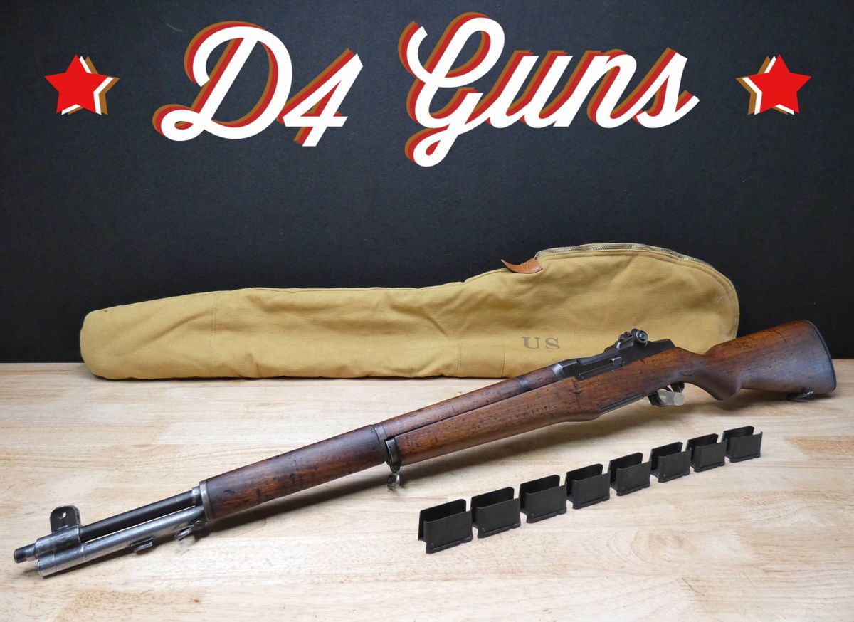 Springfield M1 Garand - .30-06 - MFG 1955 - Classic WWII Semi w/ 8 ...