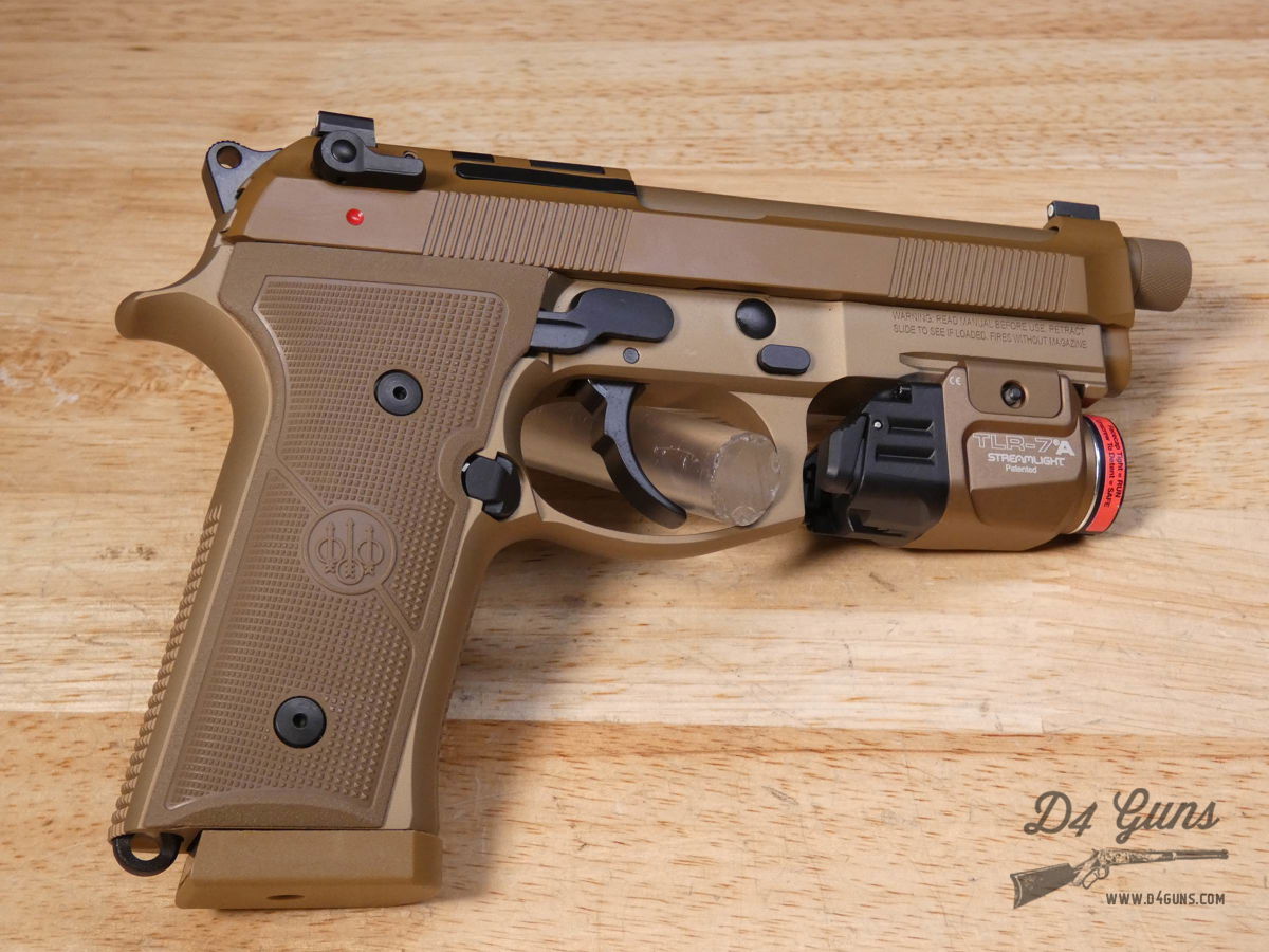 Beretta M9A4 G Centurion - 9mm - Threaded - Optics Ready - TLR-7 - FDE ...