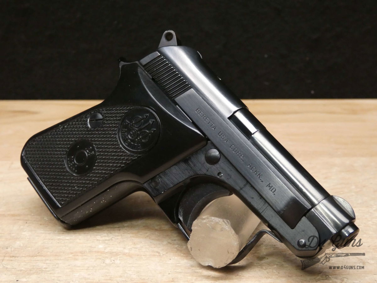 Beretta Mod 950 BS - .25 ACP - w/ Mag & Box - Tip-up Pocket Pistol ...