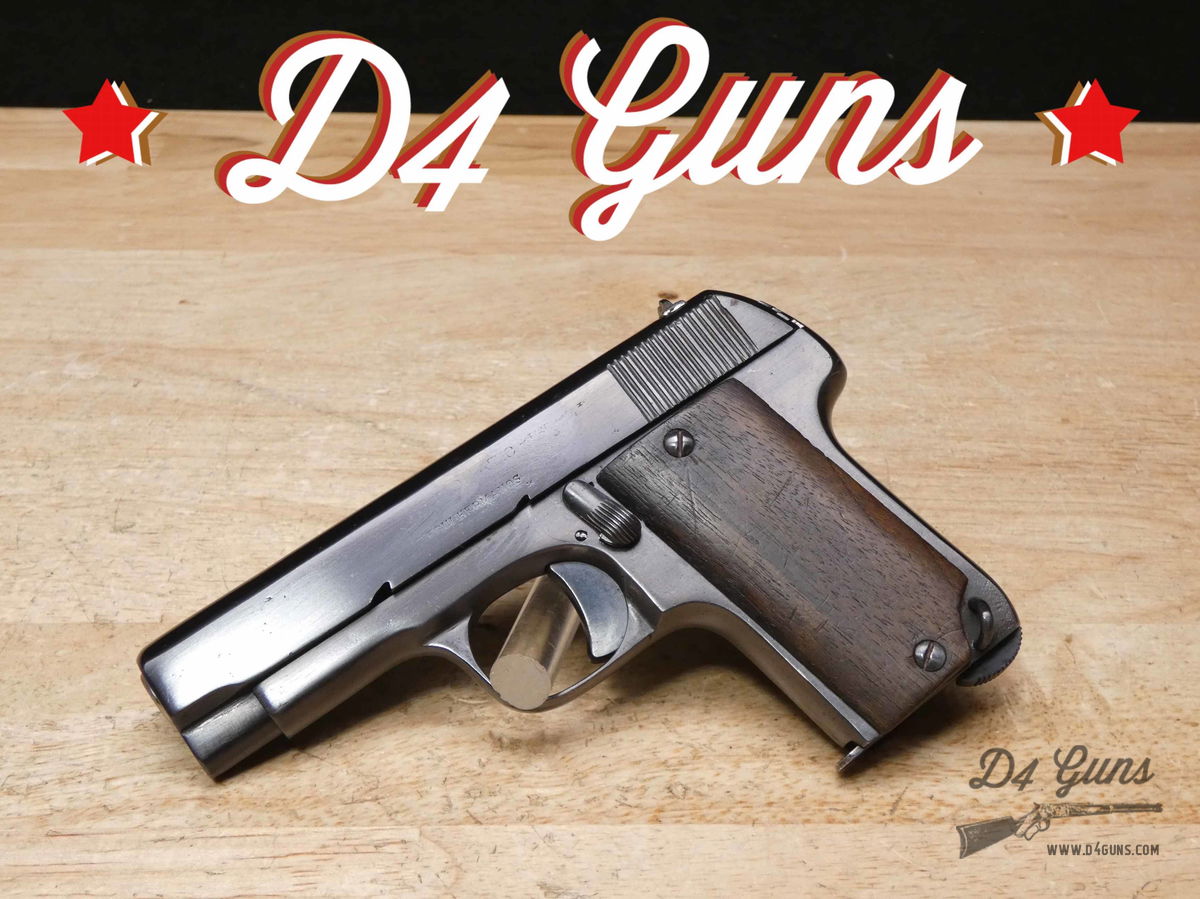 Beistegui Hermanos M1914 Automatic Pistol - .32 ACP - Spain - World War ...