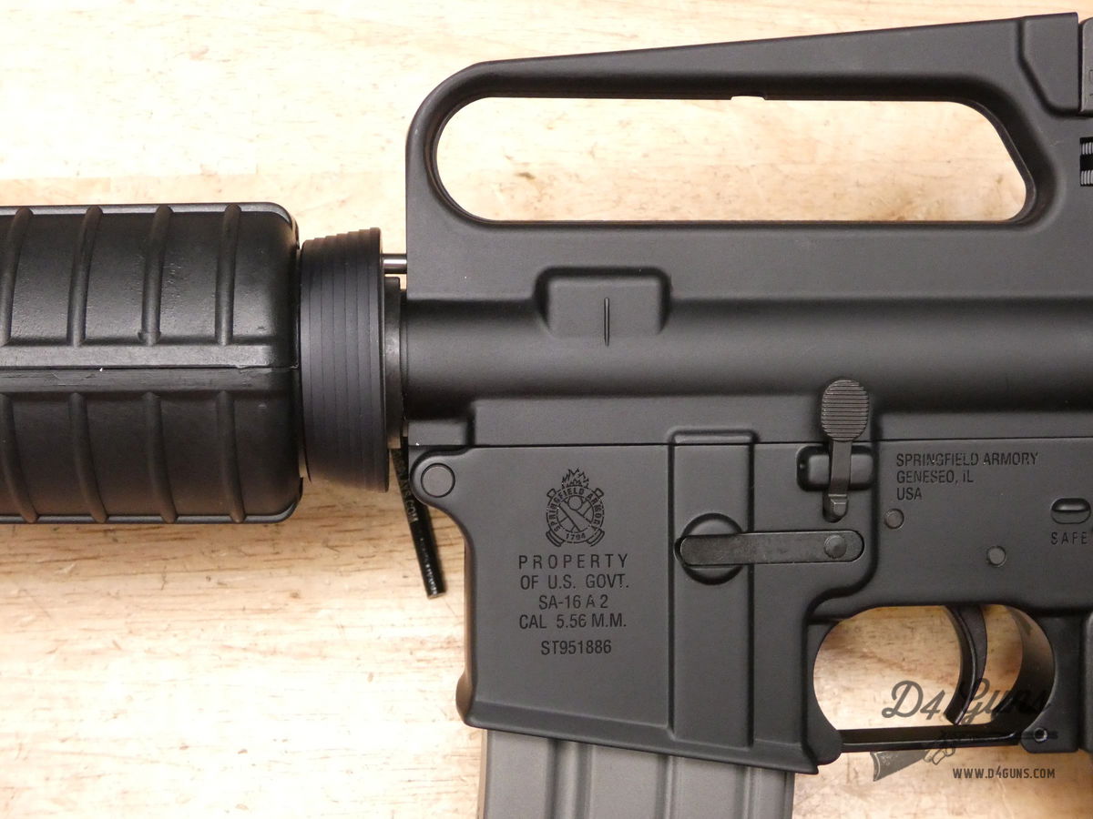 Springfield Armory SA-16 A2 - 5.56 NATO - M16A2 Clone - Case & More ...