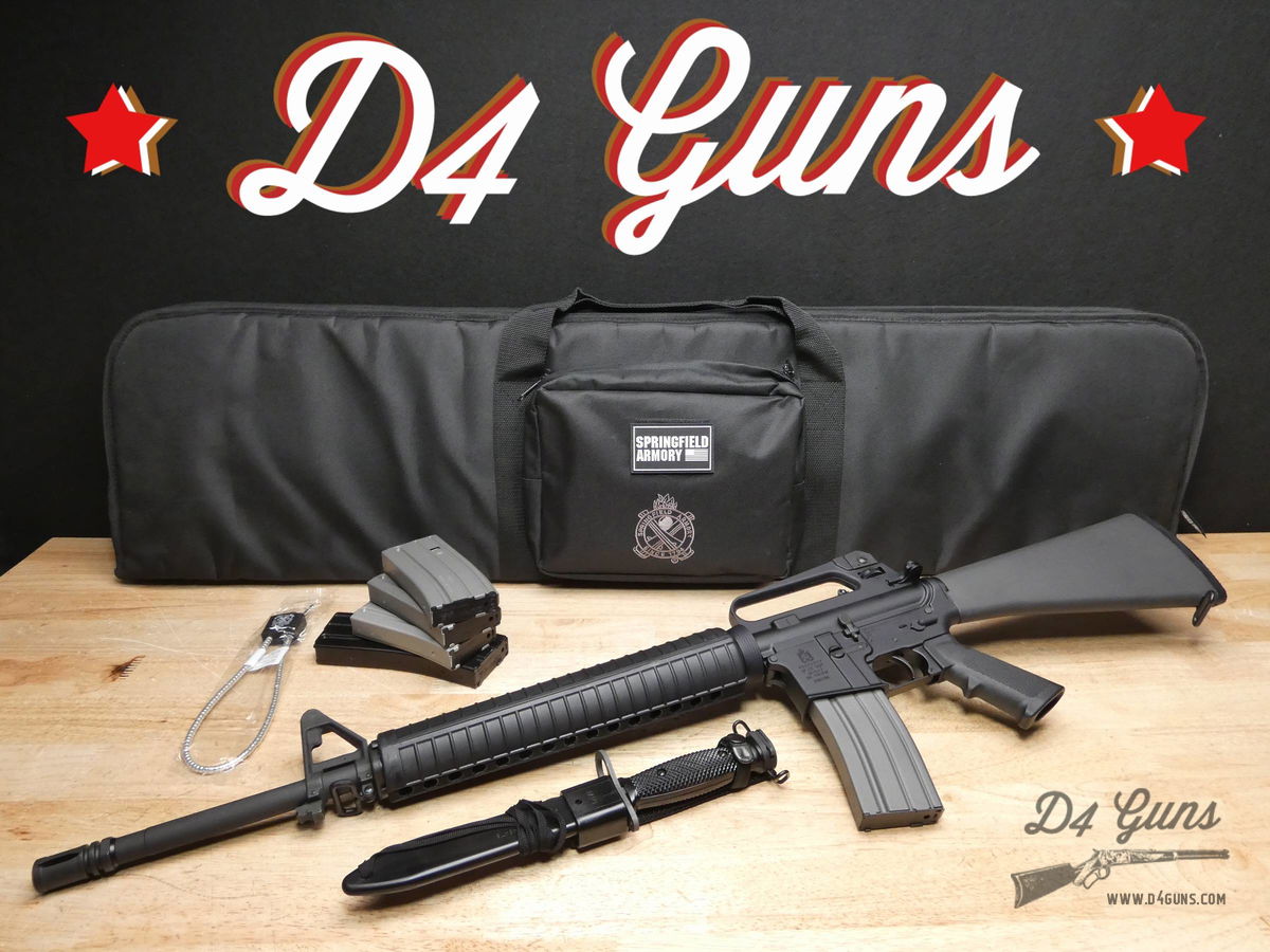 Springfield Armory SA-16 A2 - 5.56 NATO - M16A2 Clone - Case & More ...