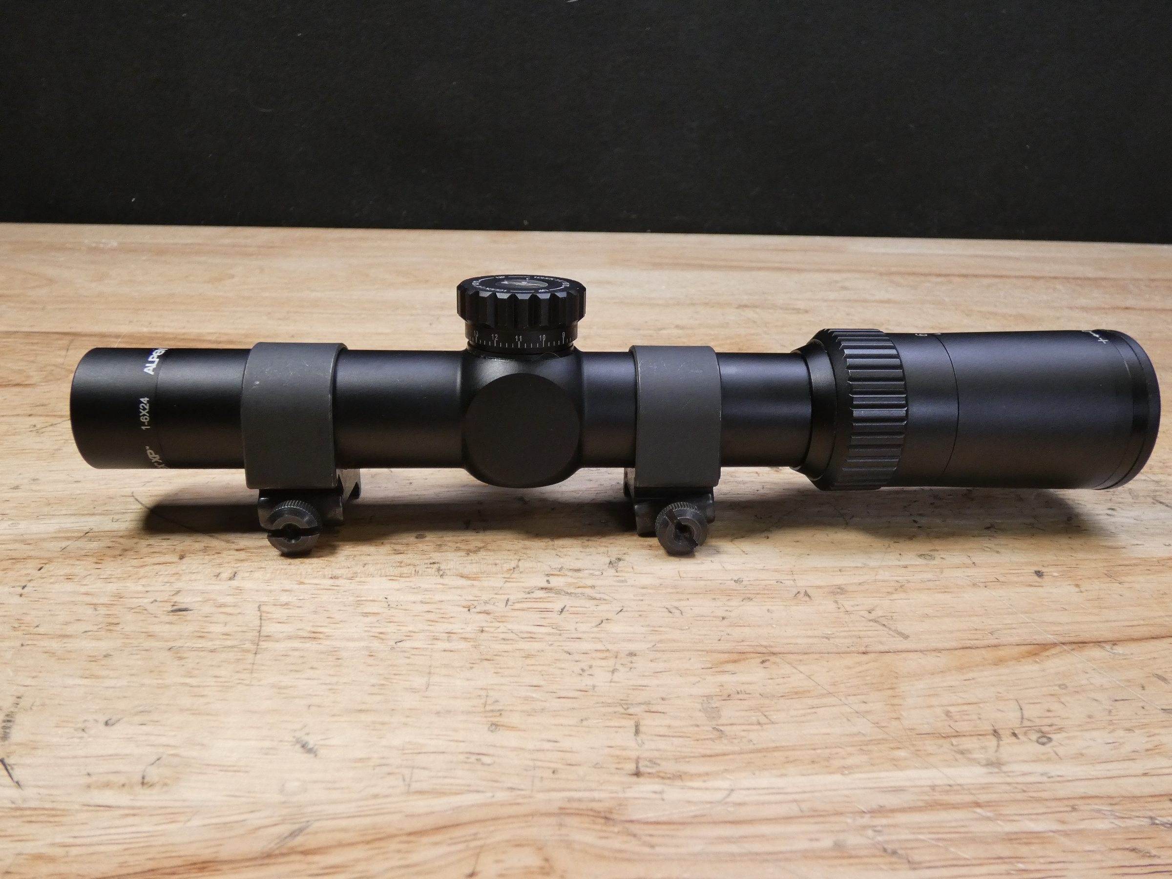Alpen Apex XP 1-6x24 Rifle Scope - Scope Rings Included! - O - Gun ...