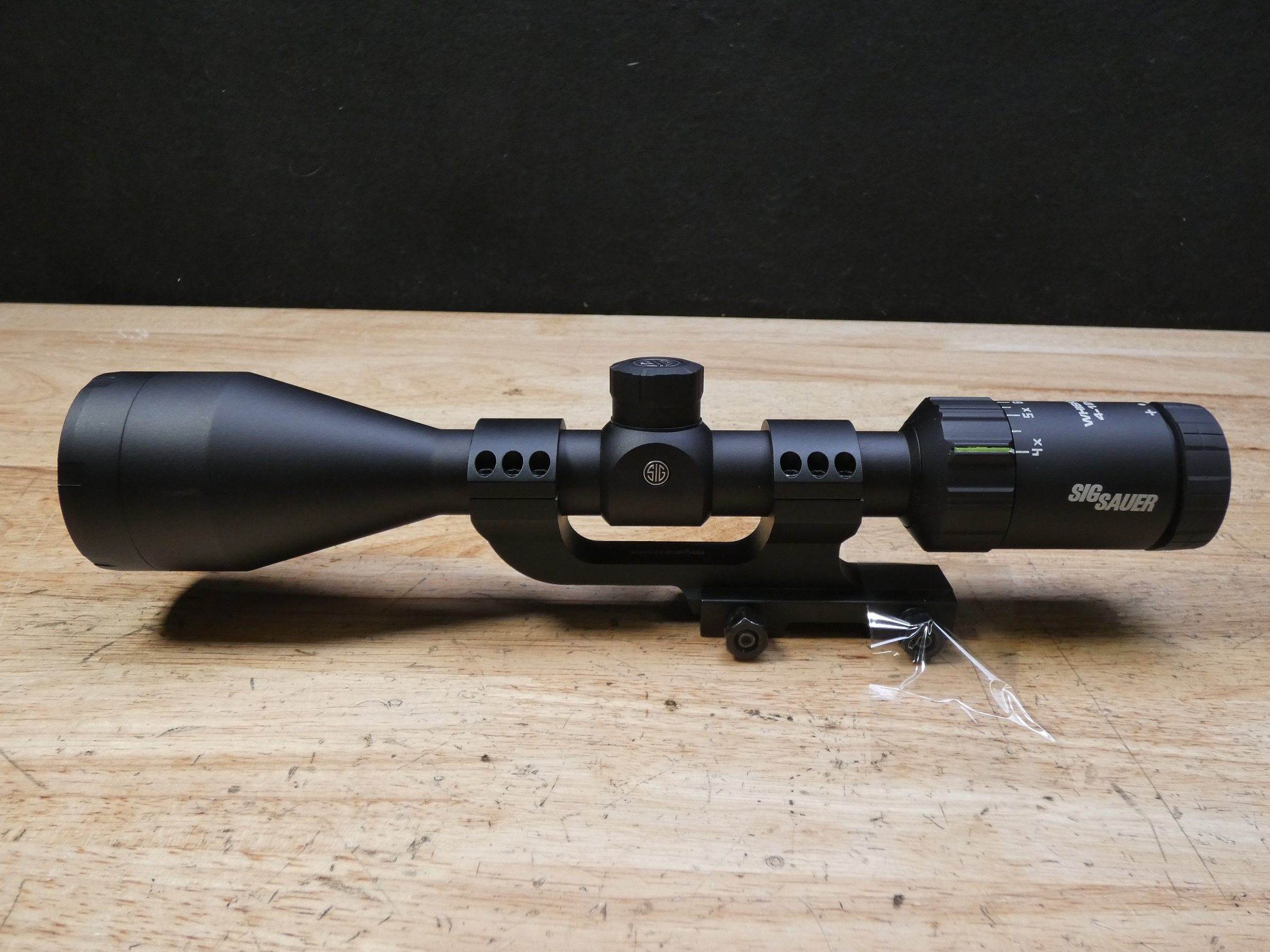 Sig Sauer Whiskey3 - 4-12x50 Rifle Scope - w/Cantilever mount! - O ...