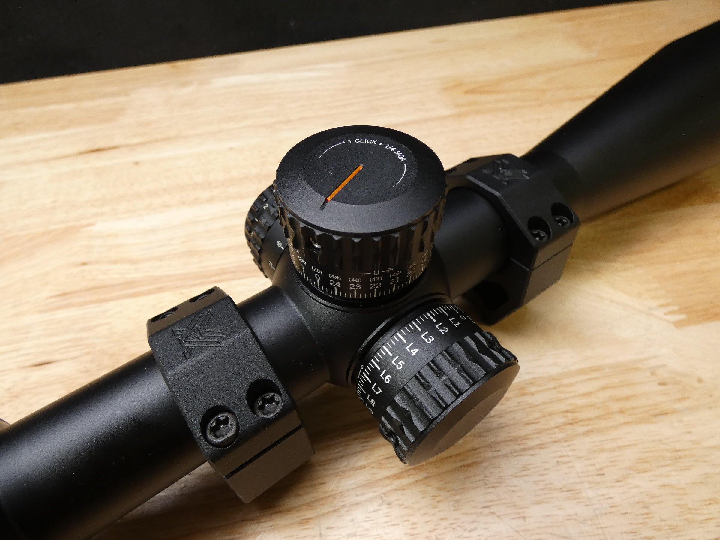 Vortex Viper PST Gen II 5-25x50 FFP Rifle Scope - with Vortex Rings ...