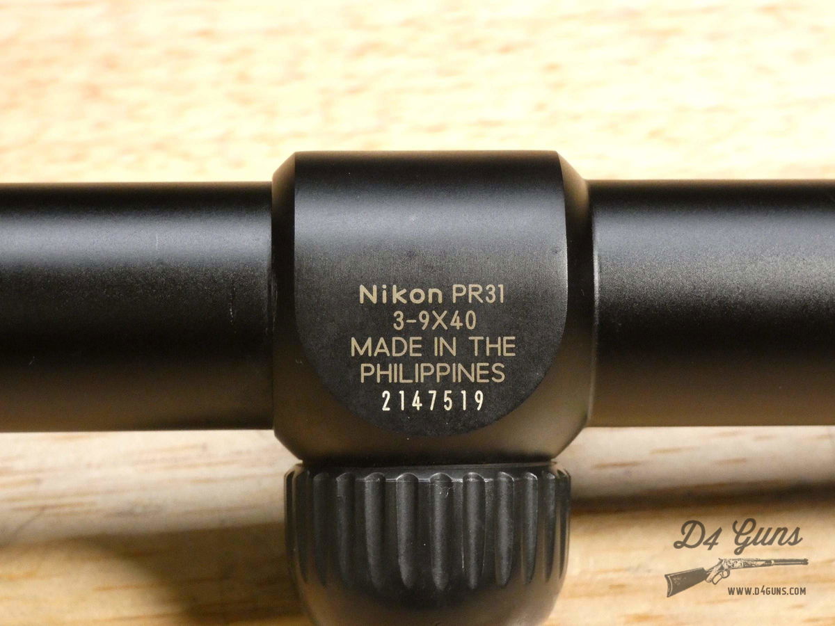 Nikon Prostaff PR31 3-9X40 Rifle Scope - O - Gun Scopes at GunBroker ...