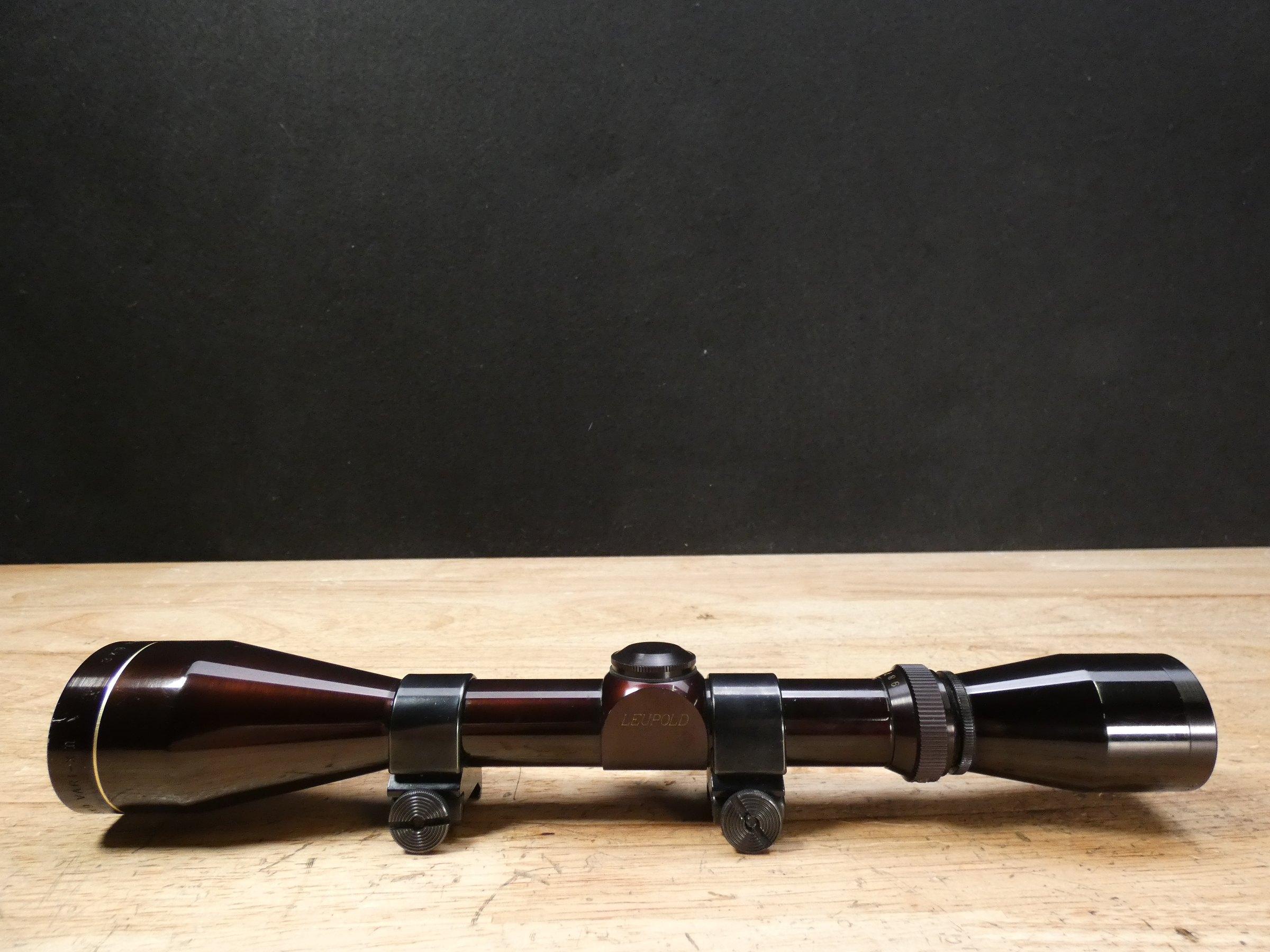 Leupold Vari-X II 3x9 Rifle Scope - w/Rings! - O - Gun Scopes at ...