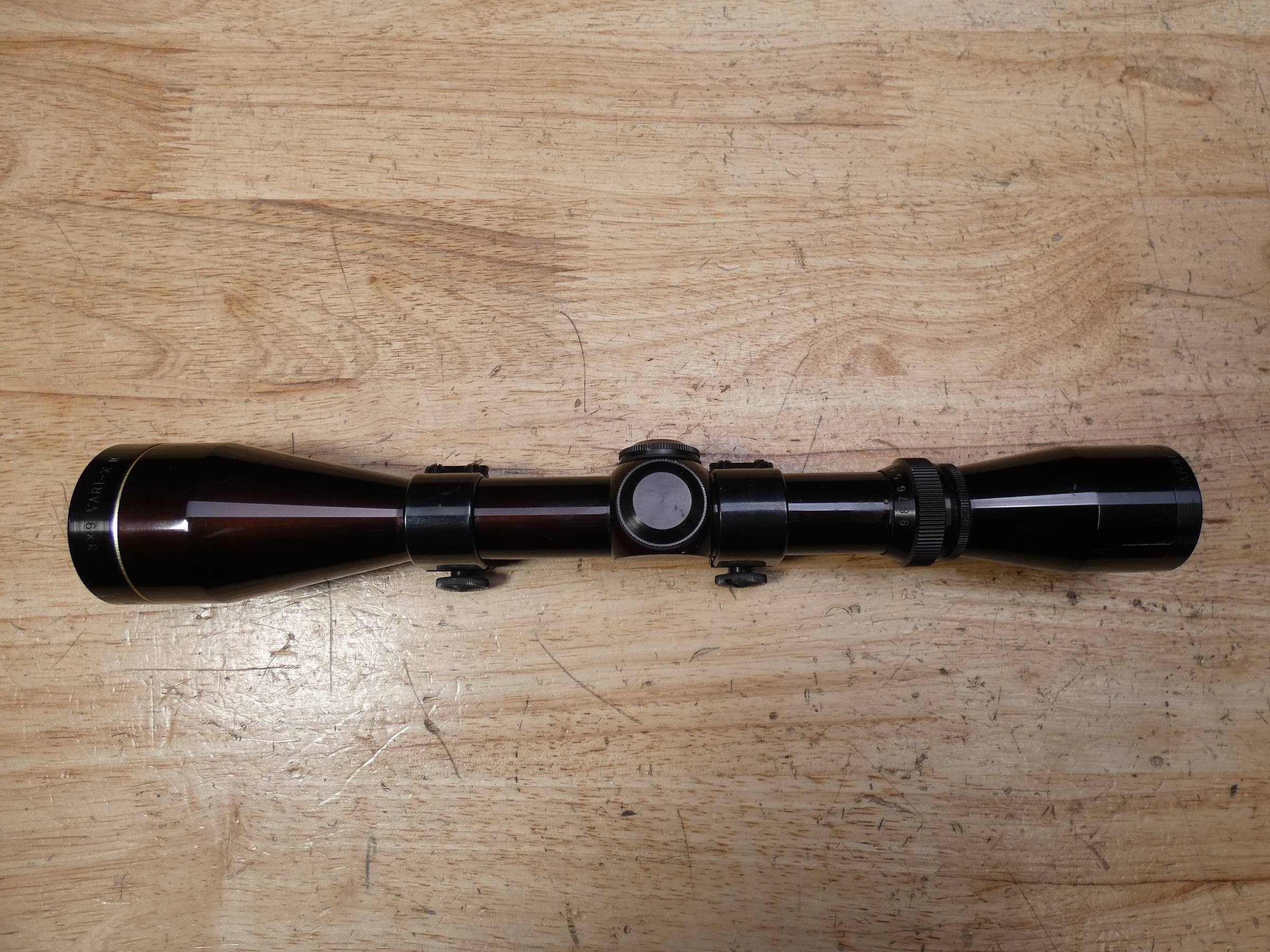 Leupold Vari-X II 3x9 Rifle Scope - w/Rings! - O - Gun Scopes at ...