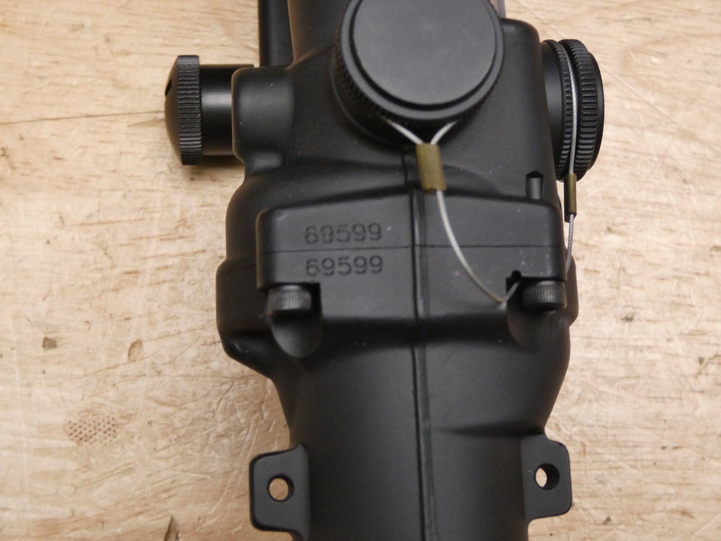 Trijicon ACOG 3.5X35 - Red Crosshair - Genuine ACOG! - O - Gun Scopes ...