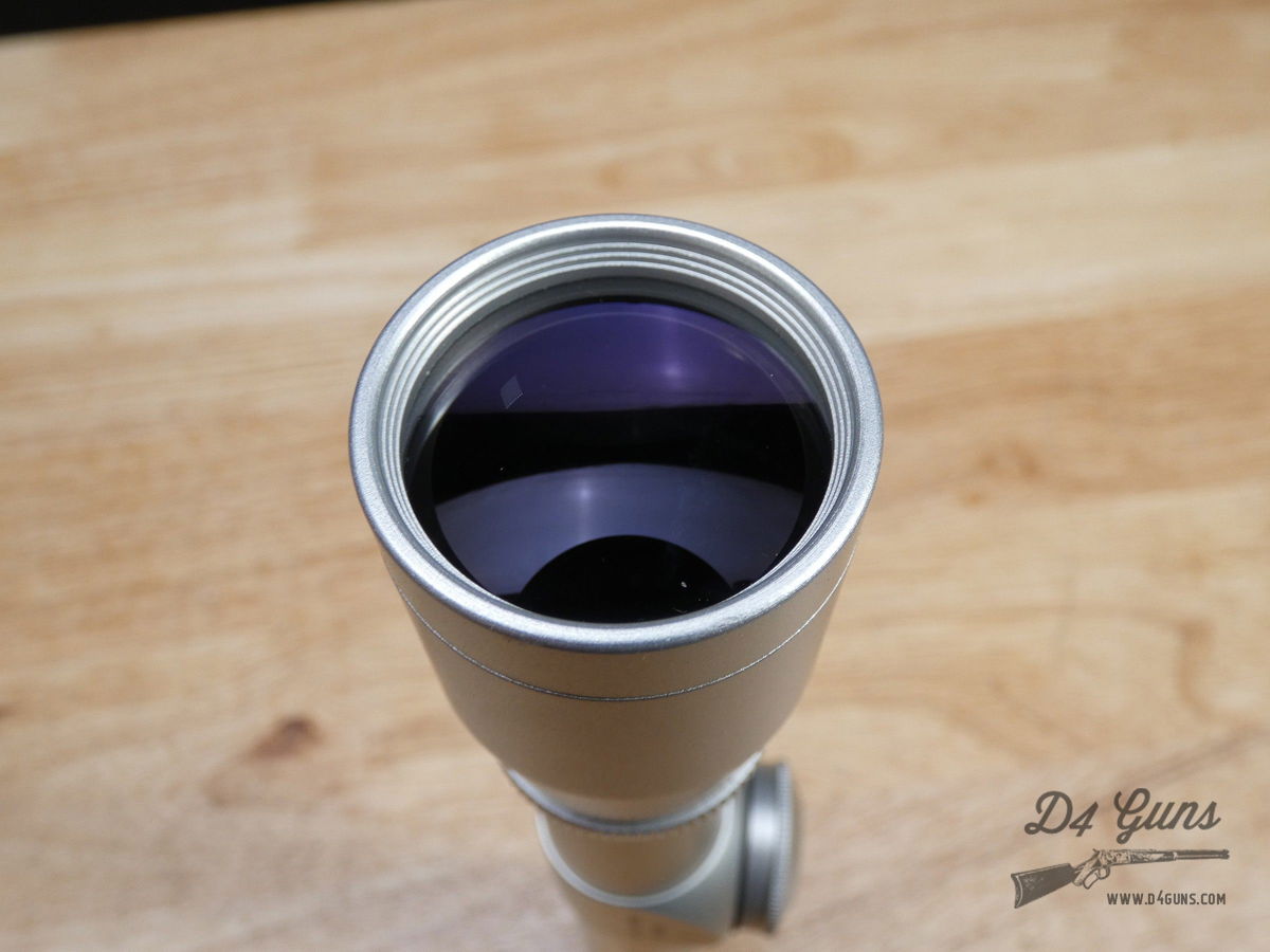 Leupold M8-2X Extended E.R. 2x20mm - Handgun Scope - Silver! - O - Gun ...